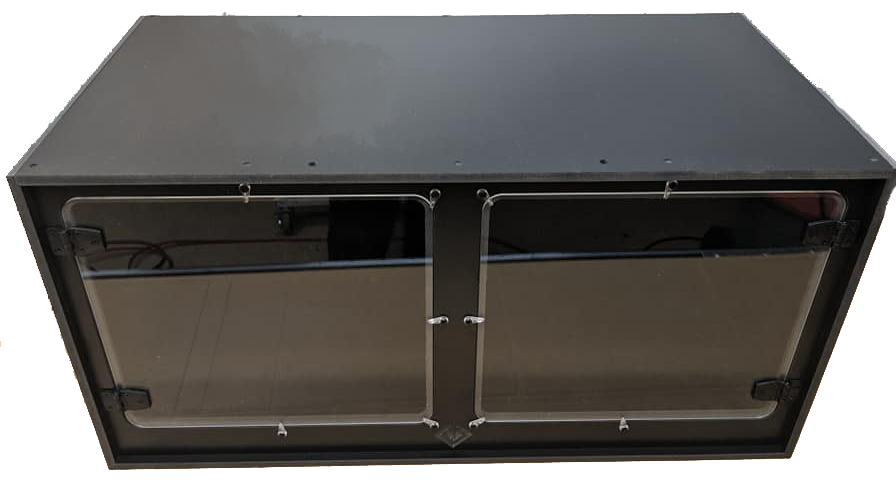 Premium 3' PVC Reptile Cages | BlackBox Reptile Racks & Cages ...