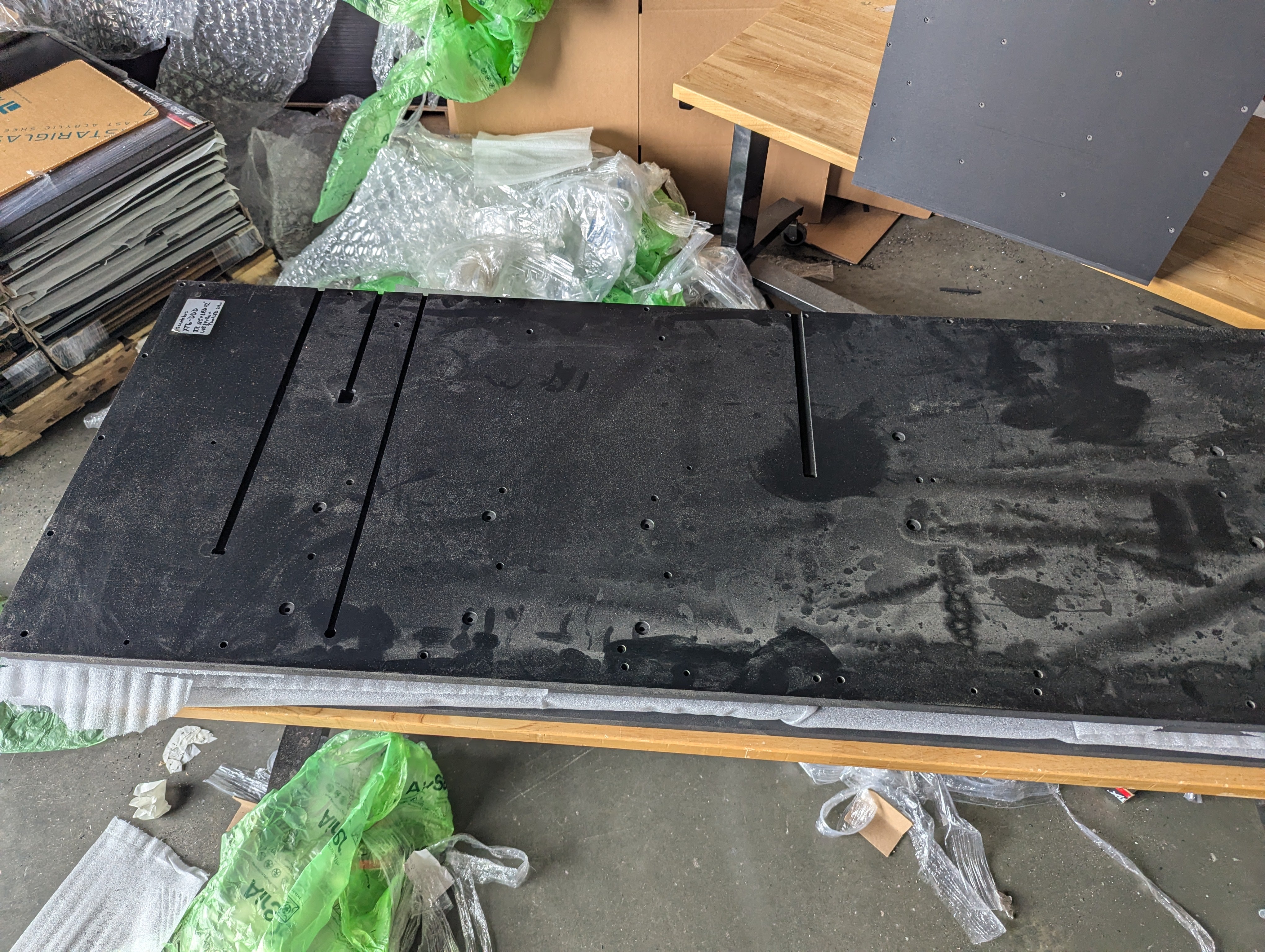 #27 - Scratch & Dent -Black XT6/24 72x24x24- Drop Down Windows ...