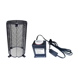 BlackBox Lamp Holder with Guard - KIT – BlackBox Cages & Rack Systems